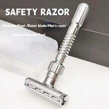 Adjustable Razor Men Folding Shaving Double Edge Classic Razor ...