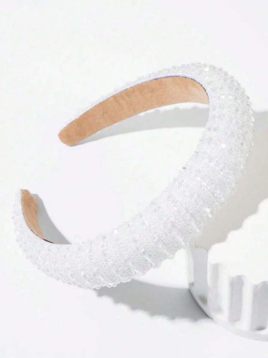 Beautiful/Plastic/Fashionable Rhinestone Tube Tiara | SHEIN USA