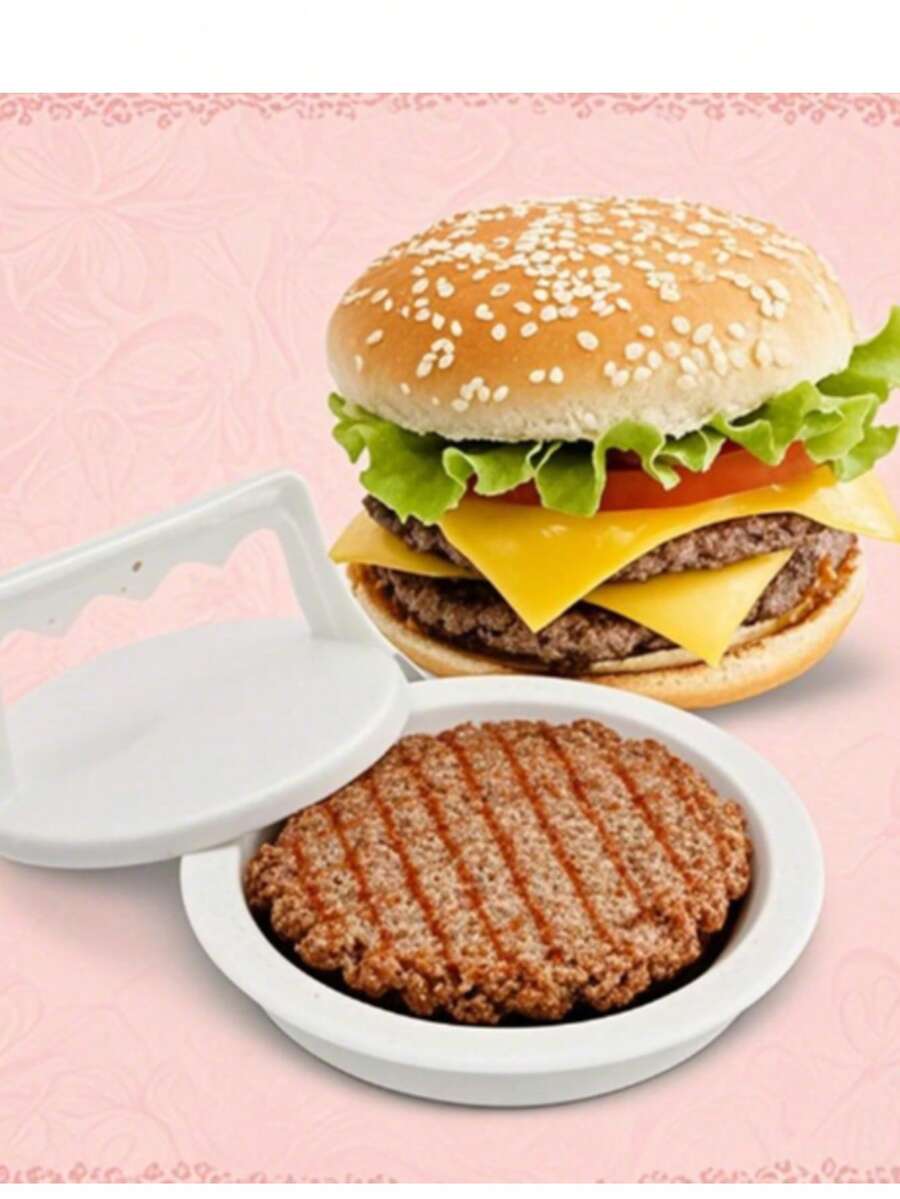 1pc Hamburger Press, Stuffed Burger Press, Meat Grill Party BBQ Burger ...