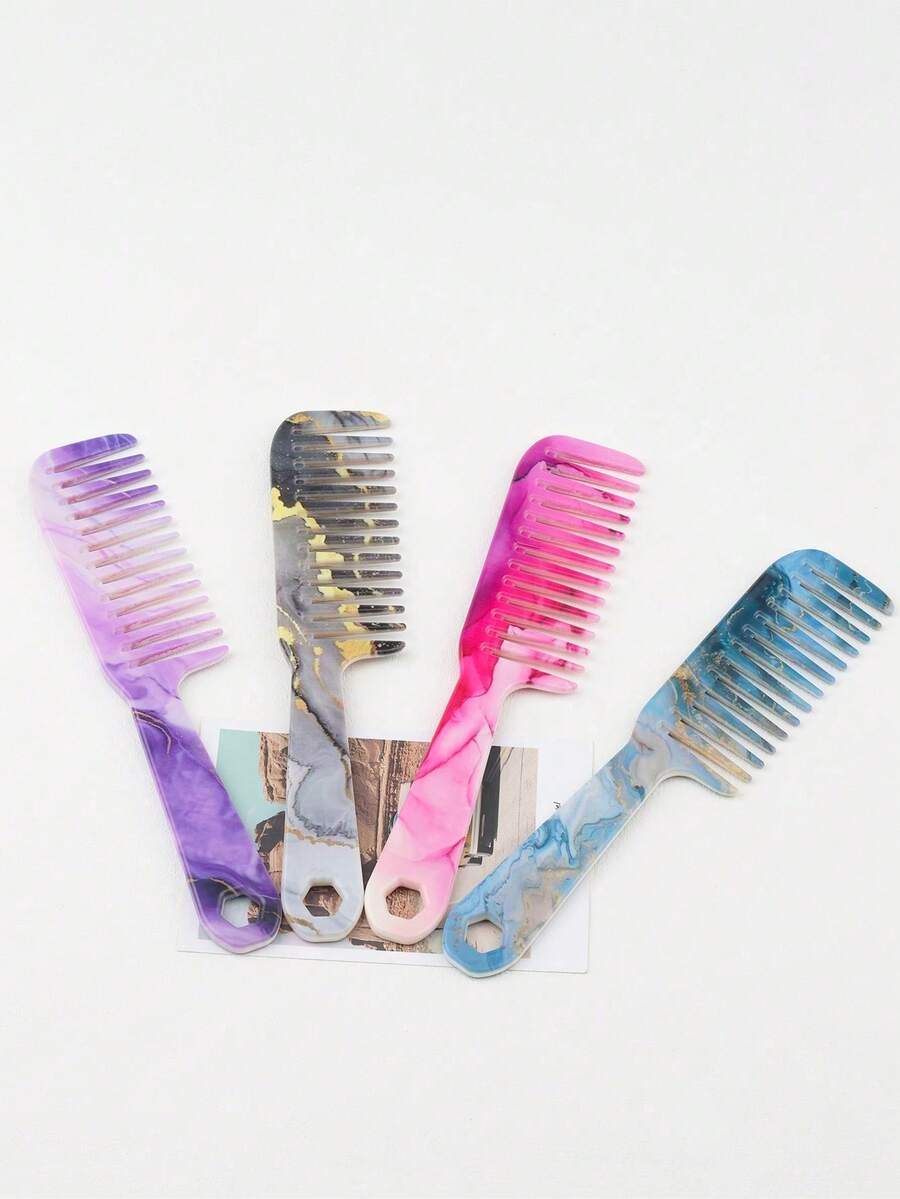 1pc Big Knife Comb, Large Tooth Comb, Wide Tooth Comb, Long Hair, Curly ...