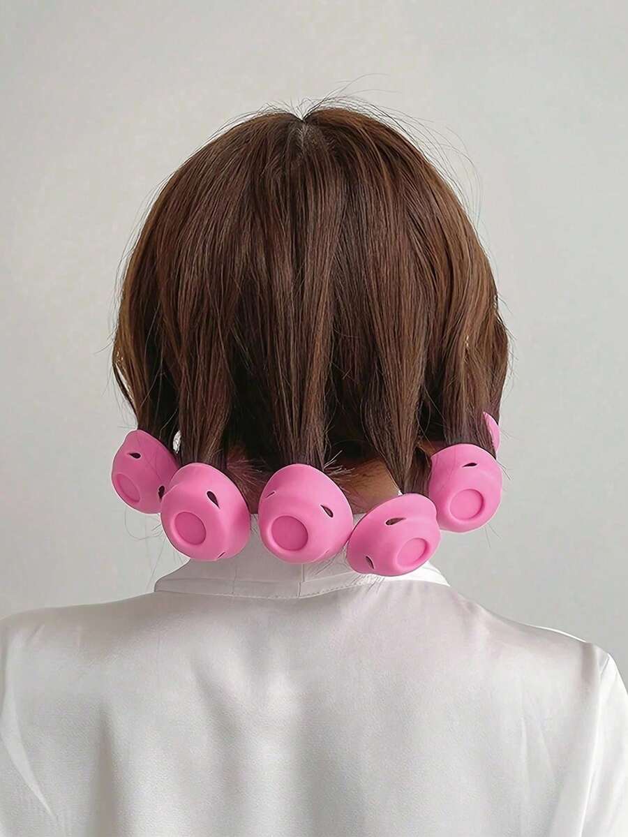 10 pièces Set de fers à friser sans chaleur convenant à tous types de ...