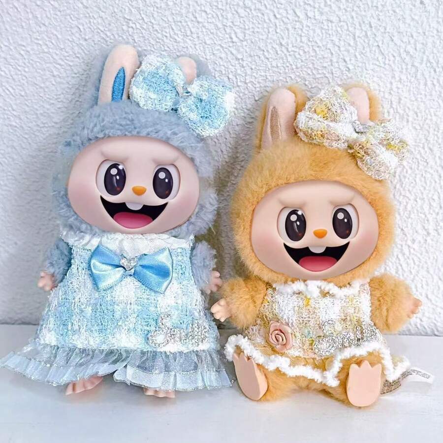 [Apenas o Vestido] Roupas de Boneca LABUBU - Vestido Mini LABUBU de ...