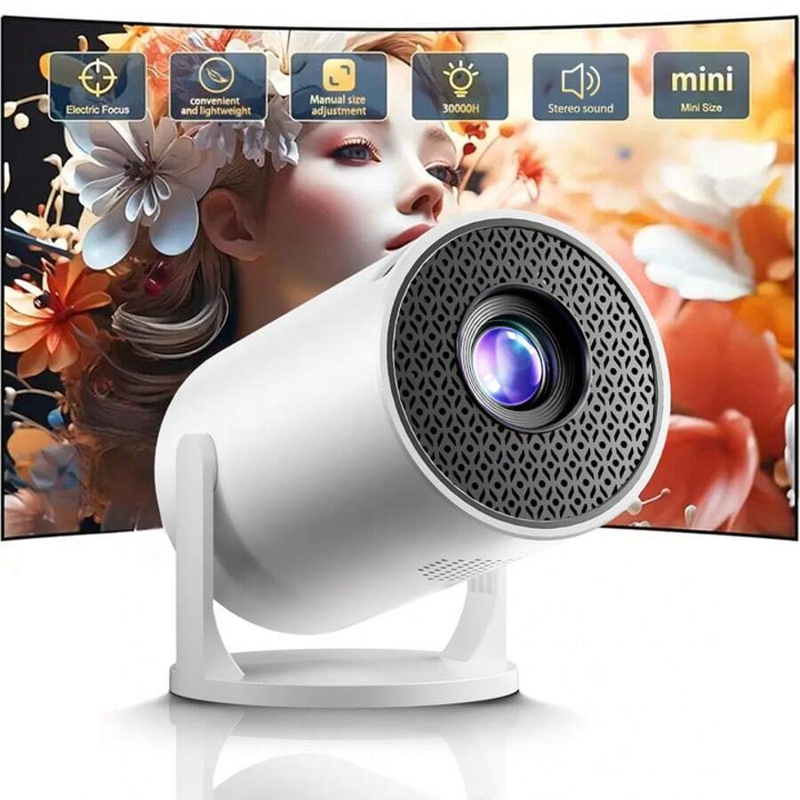Home 4K Projector Outdoor Projector Office Projector Travel Projector ...