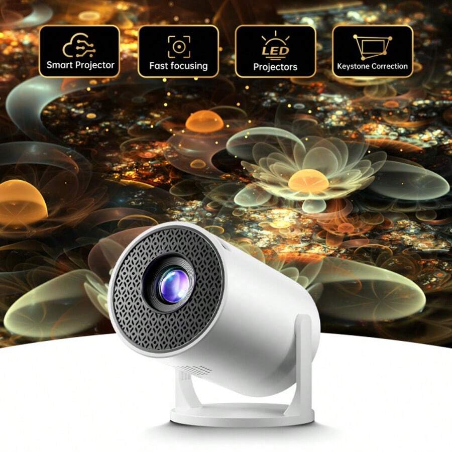 Home 4K Projector Outdoor Projector Office Projector Travel Projector ...