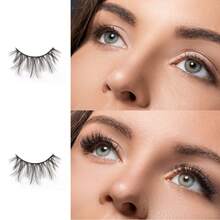 Soft 3D False Eyelashes For Makeup 5 Pair, Black | SHEIN USA