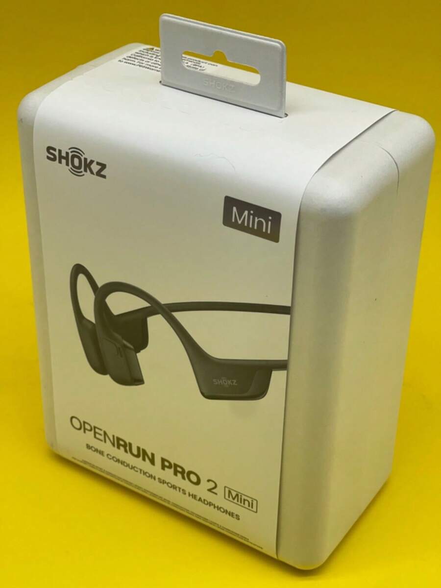 Shokz OpenRun Pro 2 Mini Bone Conduction Sports Headphones Black OPEN ...