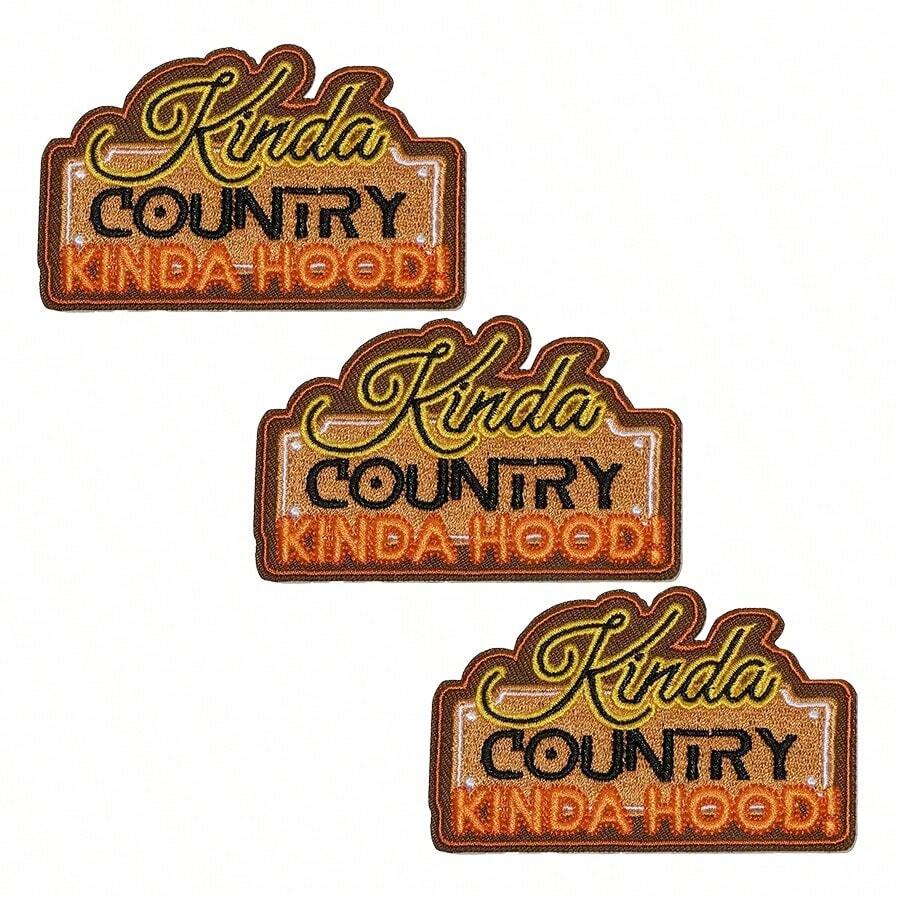 A Humorous Embroidered Patch Combining Country Style And Street Style ...