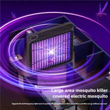 Electric Insect Killer USB Bug Zapper Wall Mounted Fly Eliminator For ...