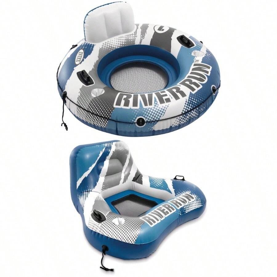 River Run I Infltatable Floating Water Lounge With Quick Connects And ...
