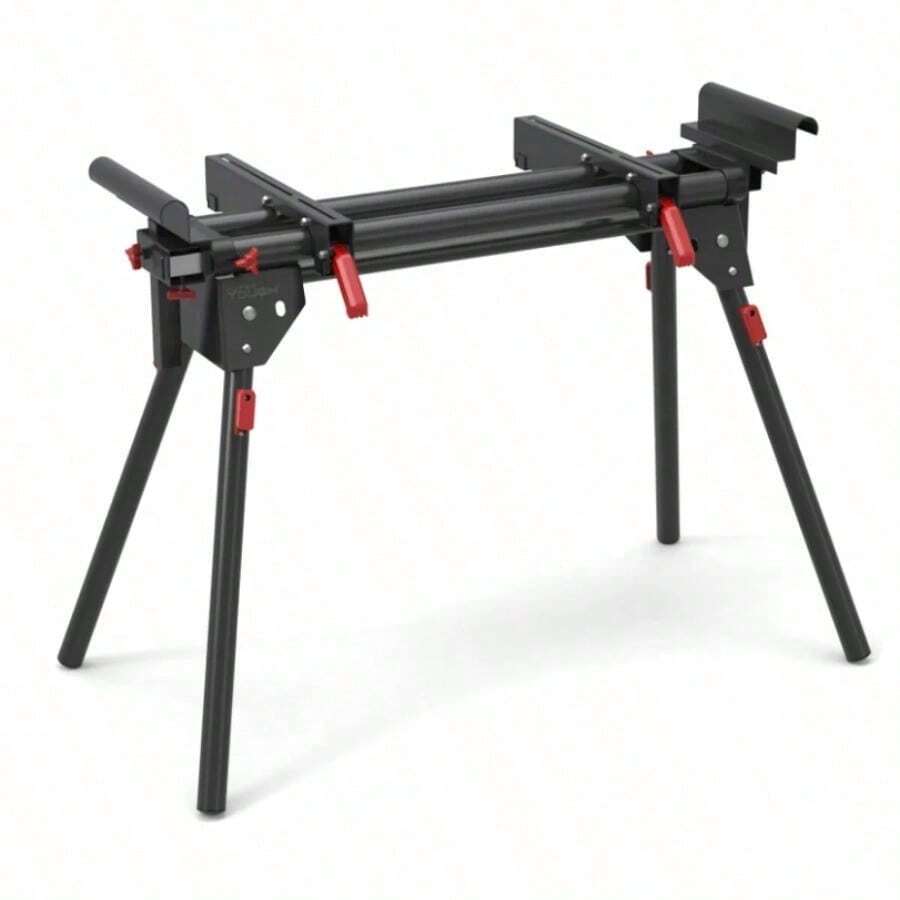 Hyper Tough Hyper Stack Heavy Duty 500-Lb Miter Saw Stand, Supports 10 ...