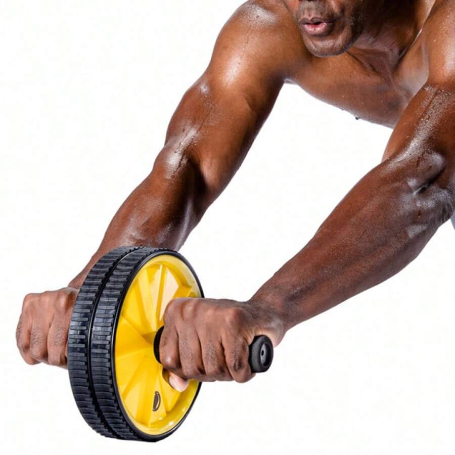 Dual Ab Wheel, 7" Diameter, Core Strength, Abdominal Trainer | SHEIN USA