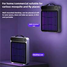 Electric Insect Killer USB Bug Zapper Wall Mounted Fly Eliminator For ...