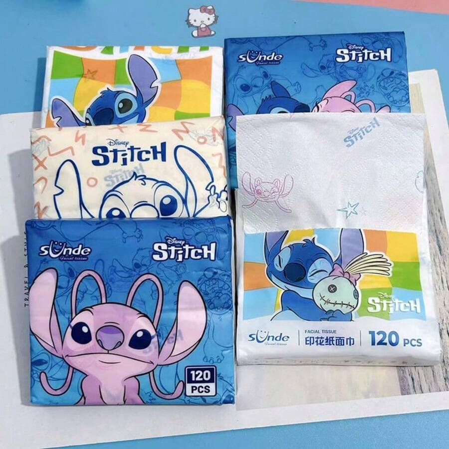 Disney Disney Officially Licensed Stitch Cartoon Handkerchief Paper ...