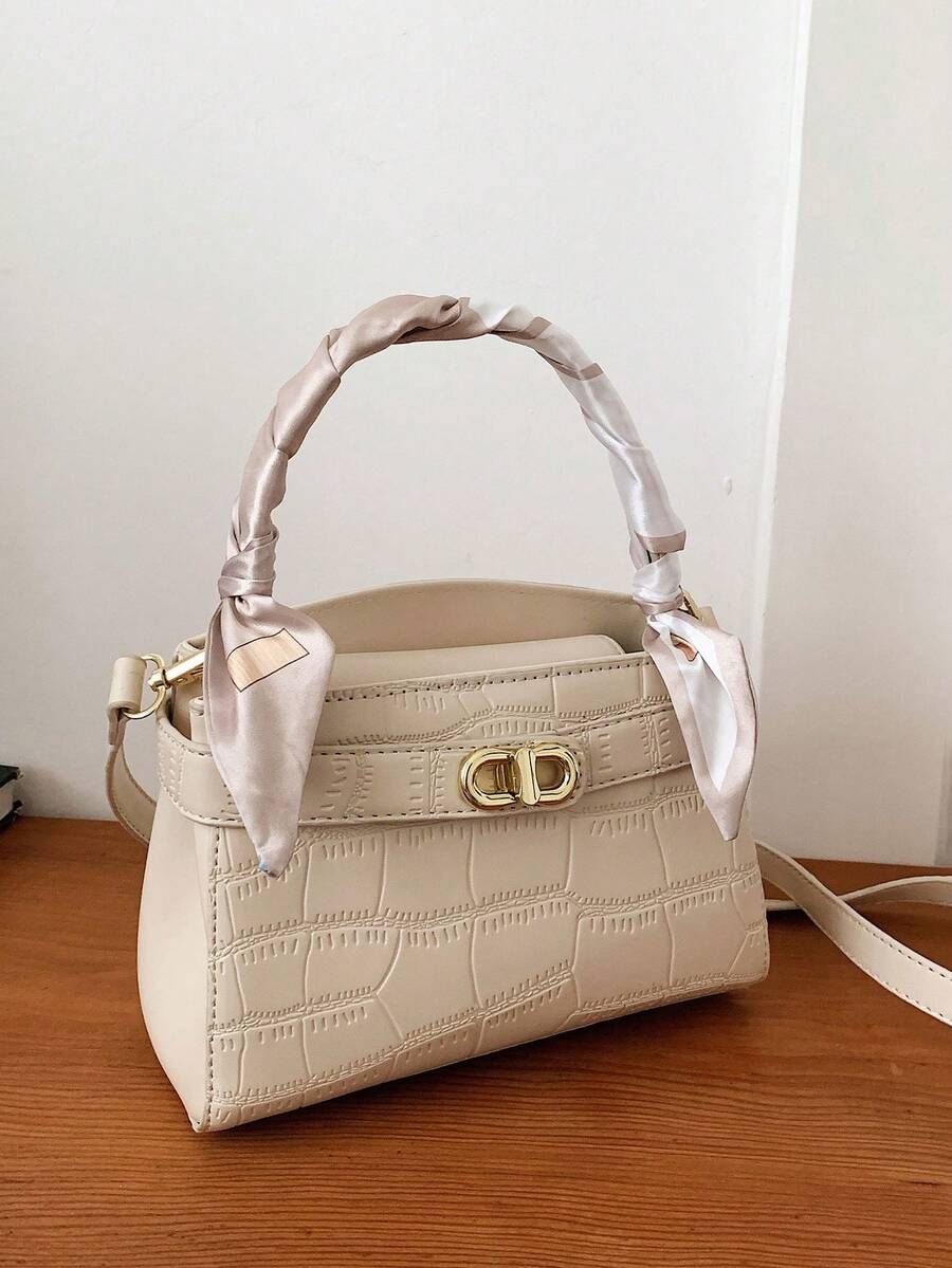 Mini Stone Pattern Woven Small Bag | SHEIN USA