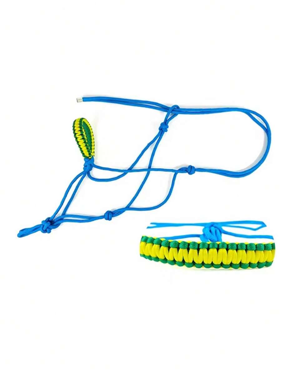 Horse Leading Head Rope Horse Halter Knot Training Headstall Webbing ...