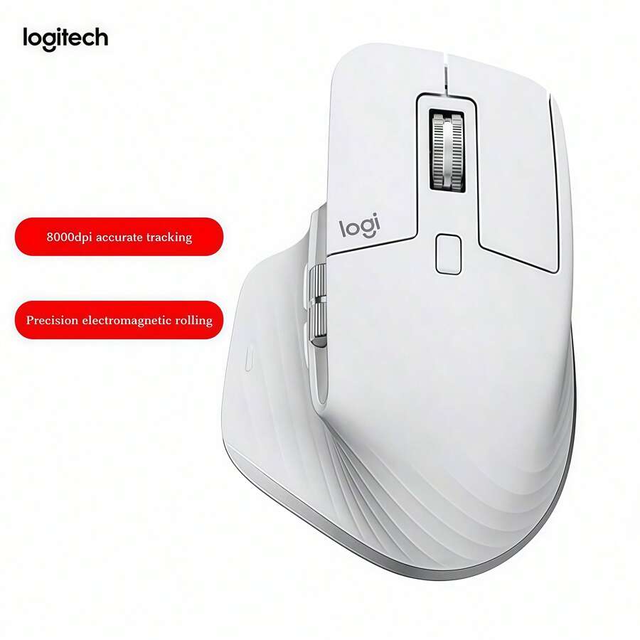 Logitech MX Master 3S Advanced Wireless Mouse For Business - Ergonomic Precision, 8K DPI ...