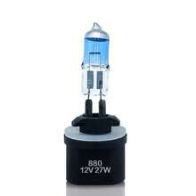2x 880 Halogen 12V 27W Car Fog Light Bulb Bright White Glass 884/885 ...