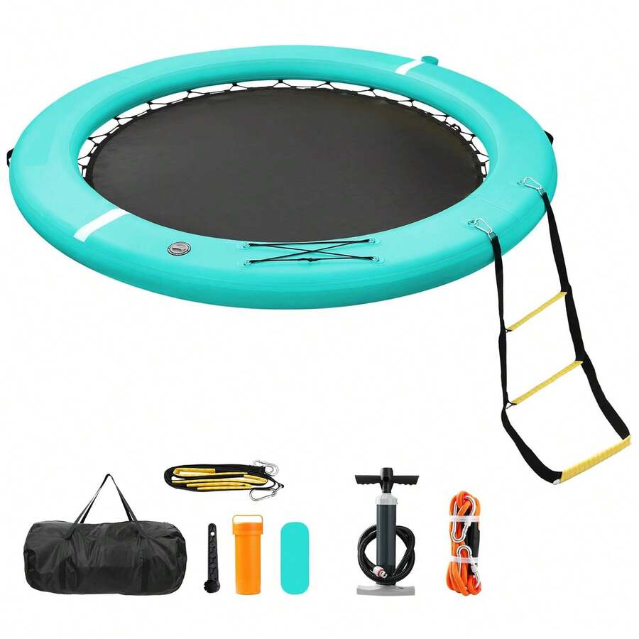 Inflatable Dock Floating Platform, Inflatable Water Hammock Floating ...