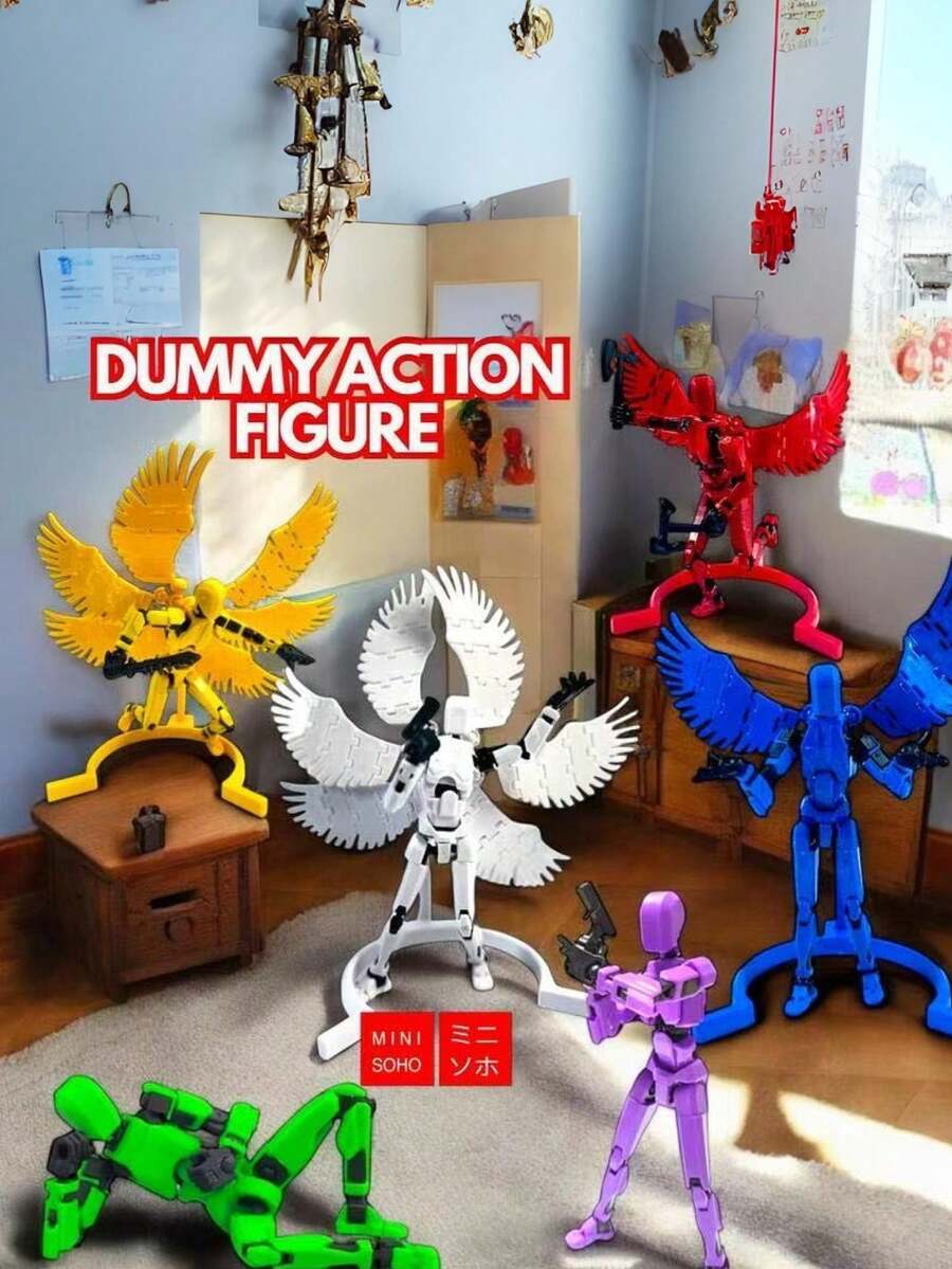 COD Action Figure Dummy Toys 13 Multi-Joint Movable Shape Shifting 3D ...