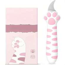 Cute Cat Paw Retractable Box Cutter - Foldable Utility Knife With Alloy ...