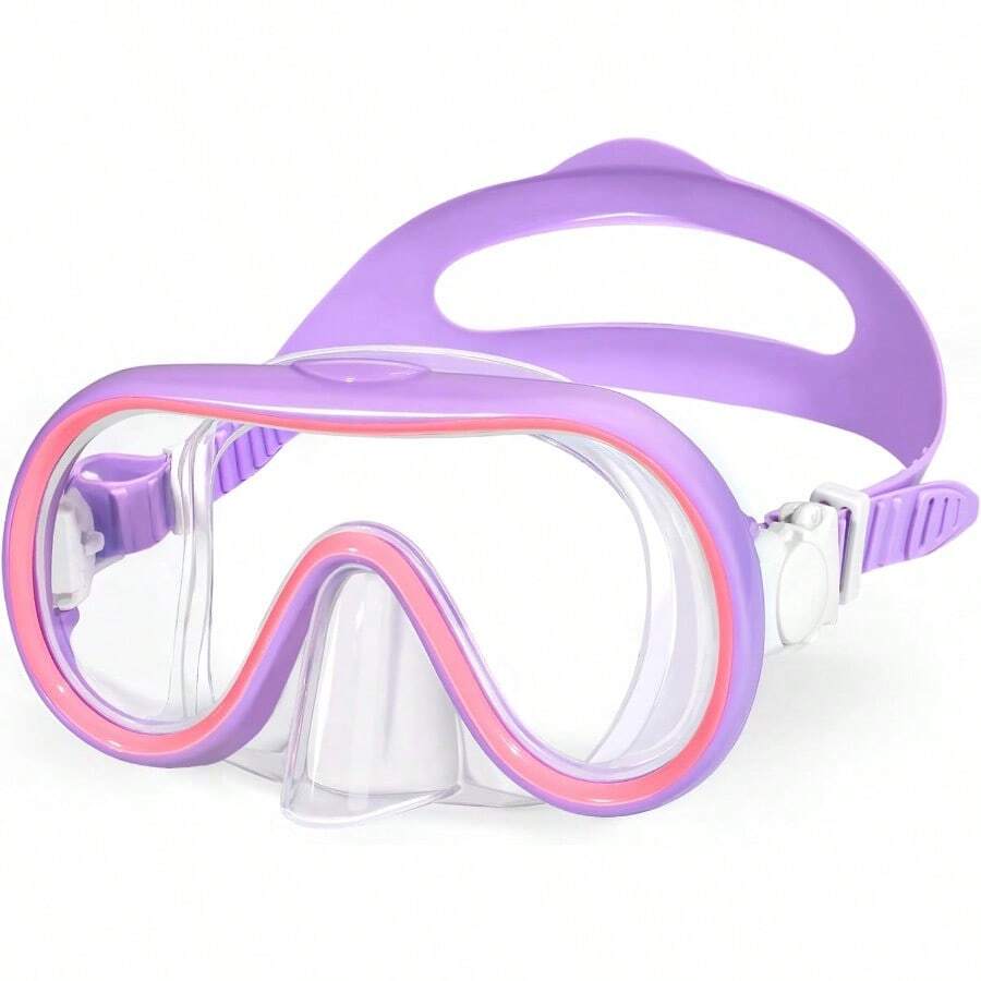 Swim Goggles Mask With Nose Cover 316 Unique Frame Design 180 Clear ...