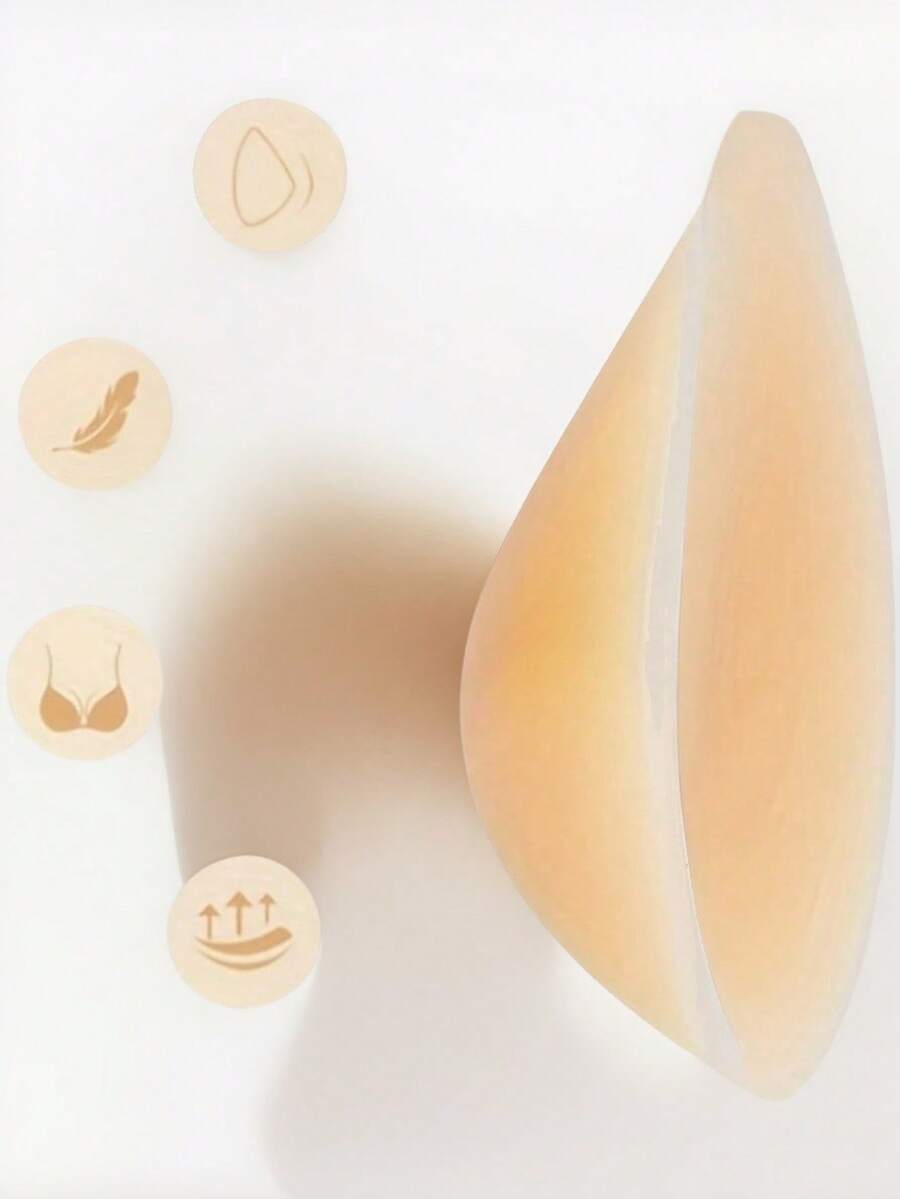Women Silicone Breast Enhancers, Tear Drop Shaped Silicone Breast Form ...