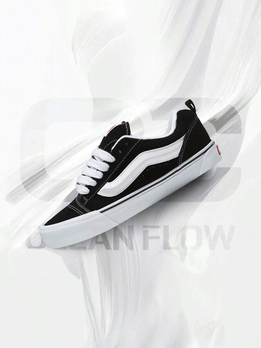 Vans Knu Skool Black White – Men's Lifestyle Sneakers – Shose For Man ...