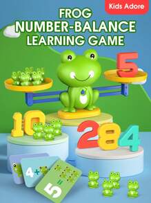 Children's Numerical Frog Balance - Educational Toy For Math, Logic And ...