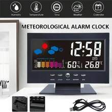 Digital Thermometer Hygrometer, Voice Control Smart Weather Station ...