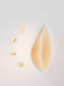 Women Silicone Breast Enhancers, Tear Drop Shaped Silicone Breast Form ...
