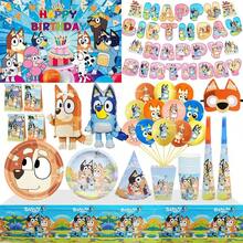 Bluey 1 Set Themed Party Supplies Decoration And Layout Scene,Perfect ...