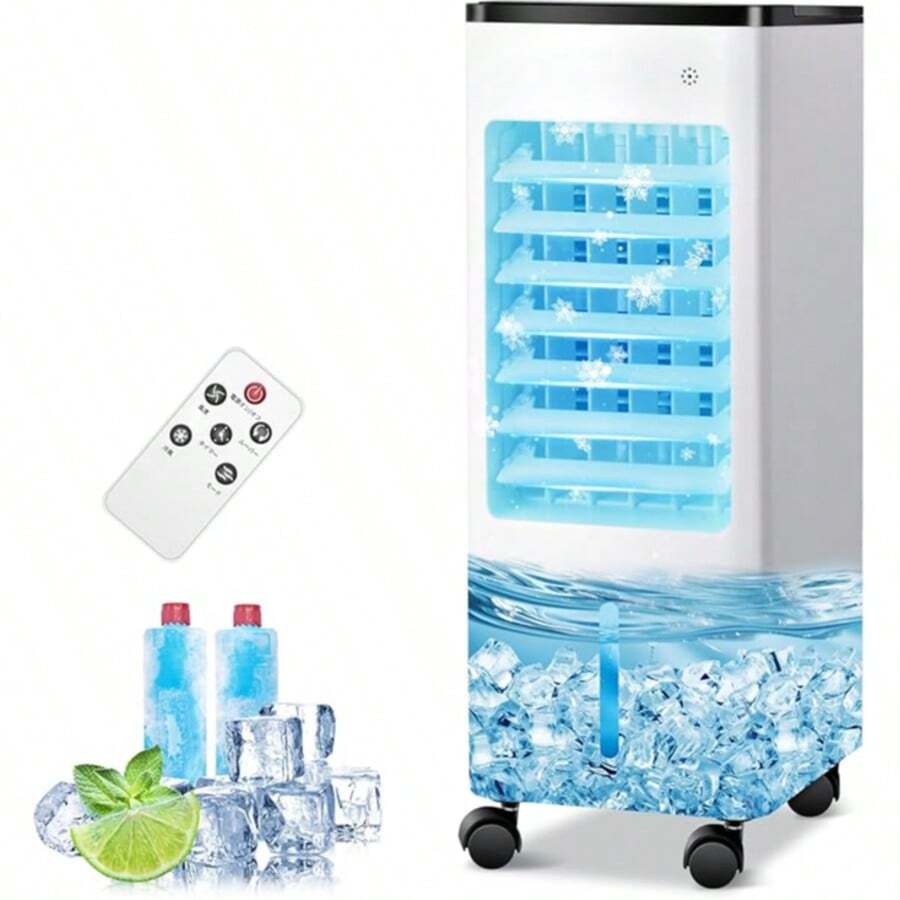 Powerful Air Cooler [2025 New Model] 6L Tank, Spot Cooler, Portable Air ...
