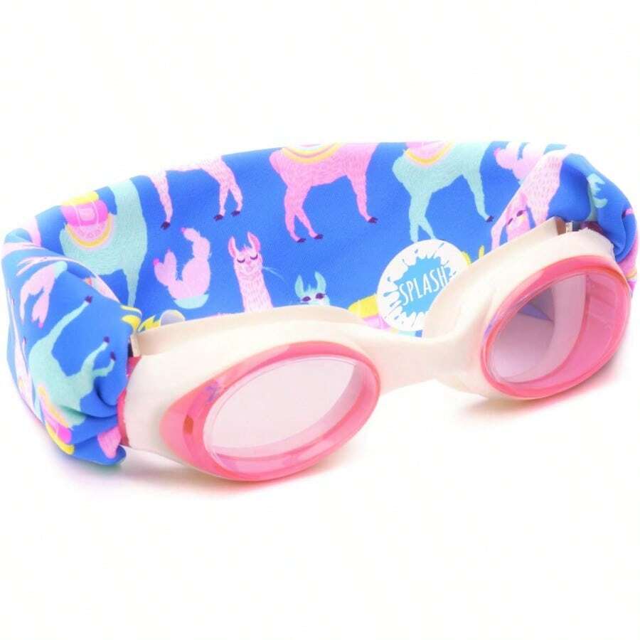 Splash Place SWIM GOGGLES With Fabric Strap Adult Swim Goggles PINKS ...