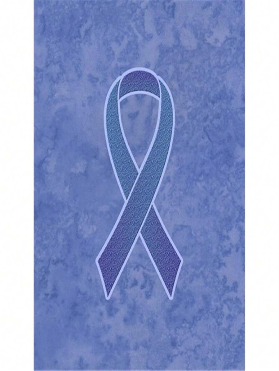Periwinkle Blue Ribbon For Esophageal And Stomach Cancer Awareness Flag ...
