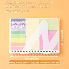 One-Piece Combination Set Of Sticky Notes And Notebook, Convenient For ...