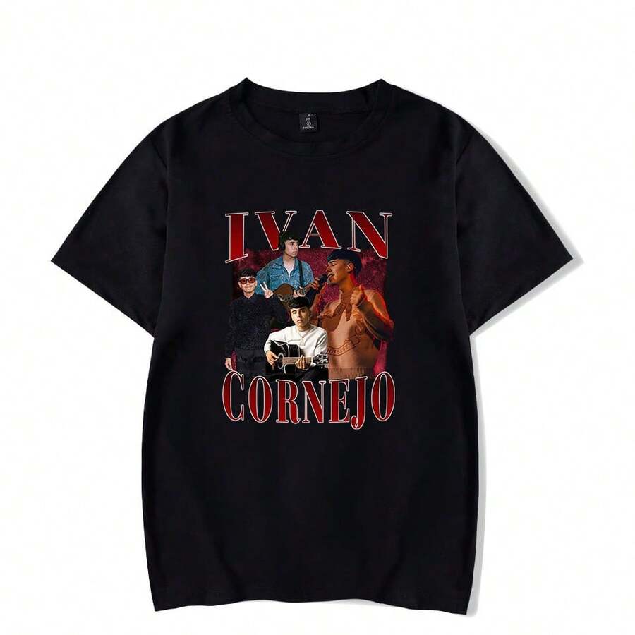 Ivan Cornejo Rapper Hip Hop Fashion T-Shirt Merch Concert | SHEIN USA