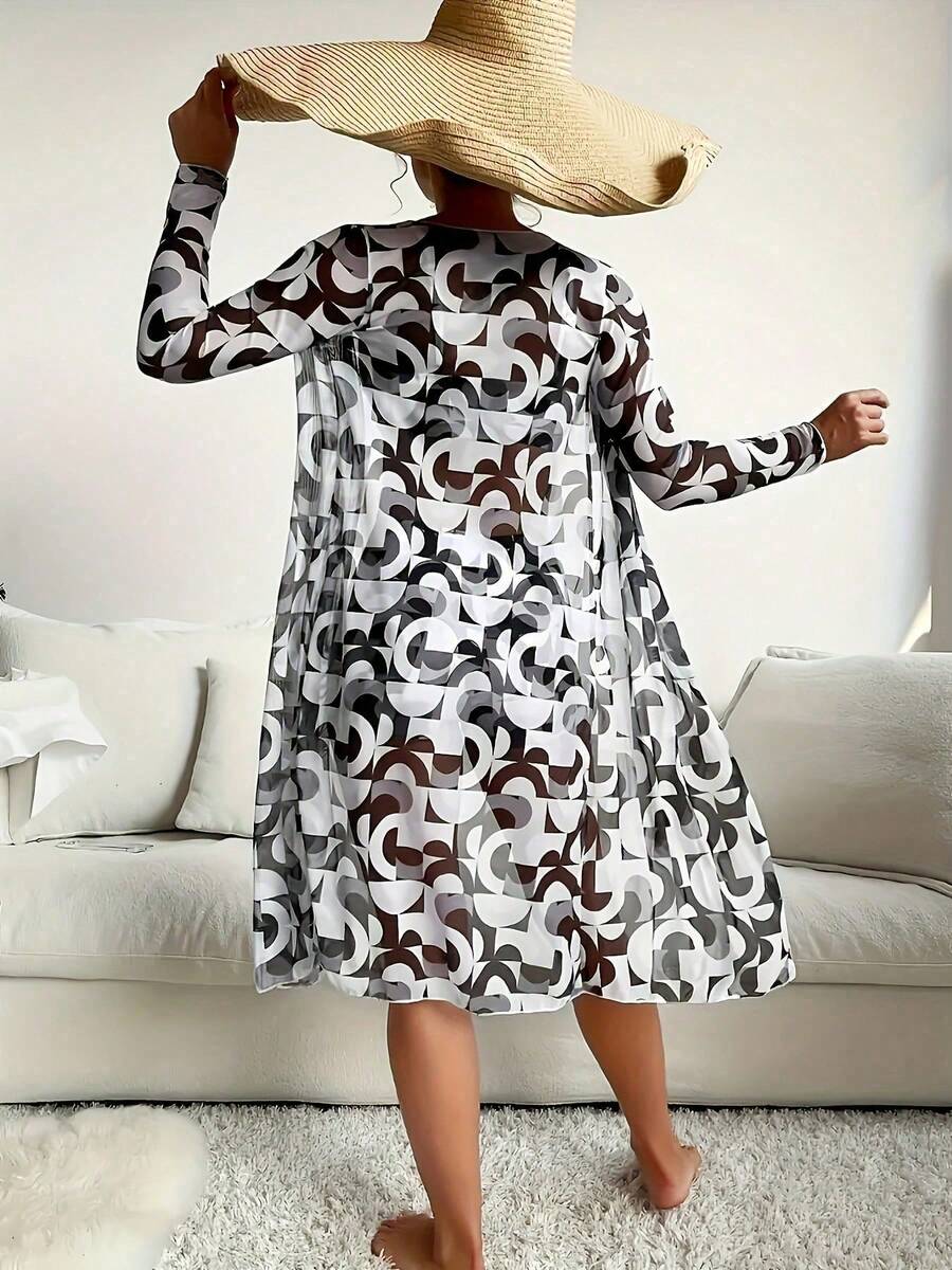 New Multi-Color Fashion Sexy Swimsuit Cover-Up Three-Piece Women's ...