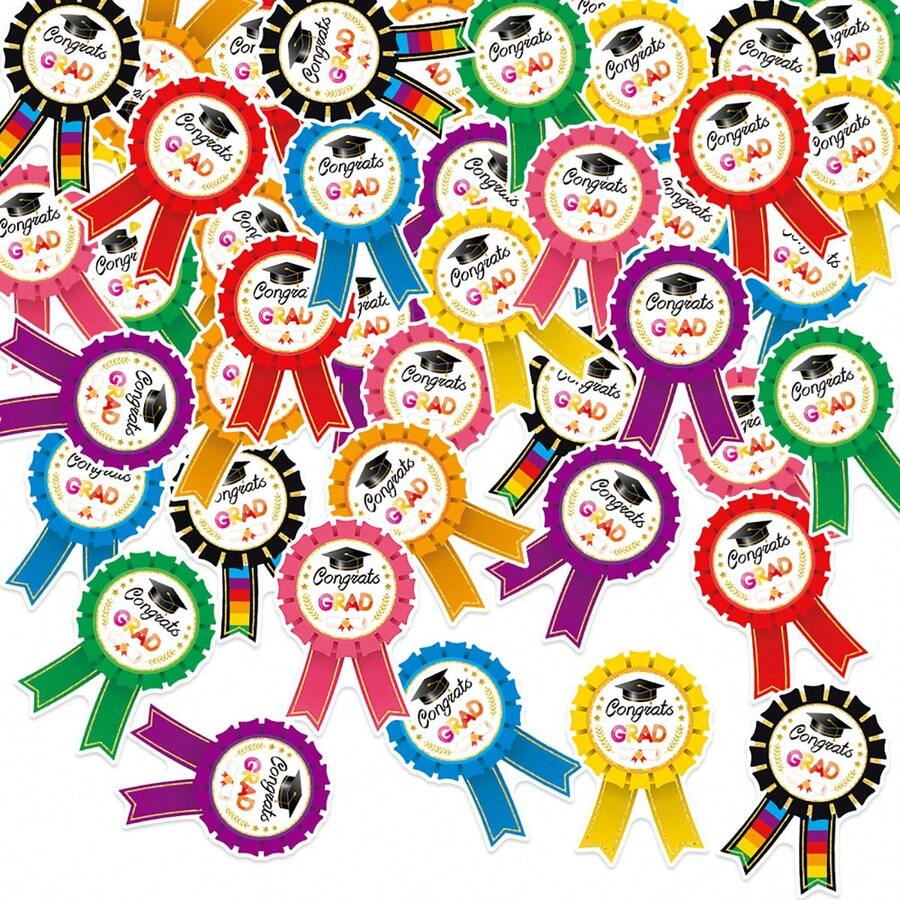 16pcs 2025 Graduation Season Decor Stickers, Graduation Ceremony Party ...