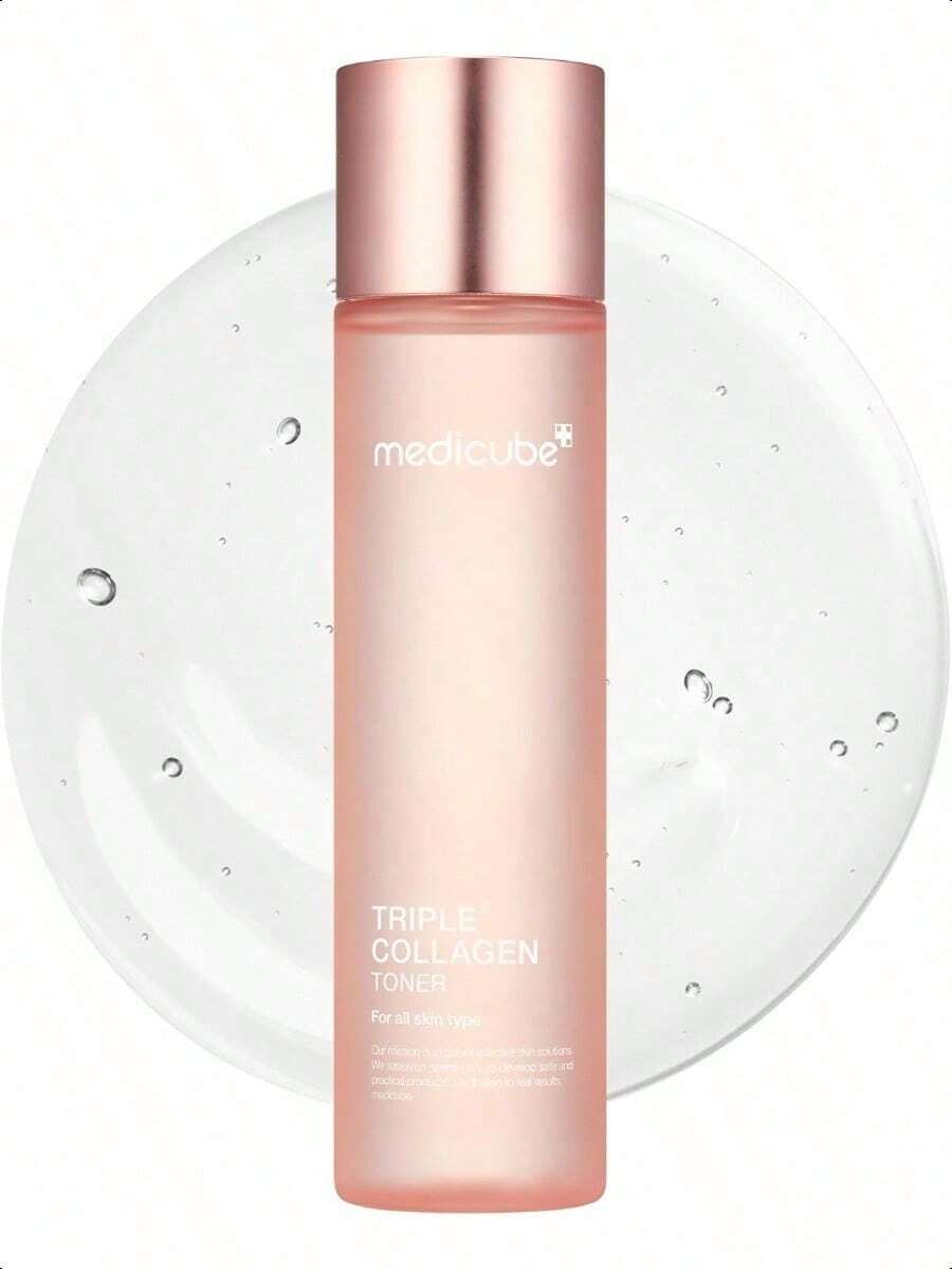 Medicube Triple Collagen Toner 140ml/4.73 Oz - Hydrolyzed, Atelo ...