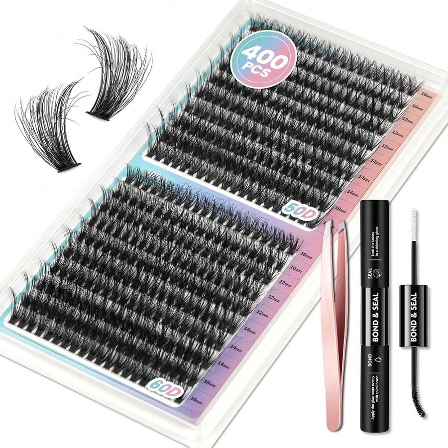 20D Lash Clusters, 240pcs Individual Lash Extensions 20D Volume Cluster ...