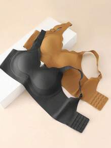 3PCS Minimizer Bras For Women - Seamless Wire-Free Push Up Lift, Full ...