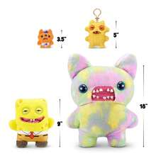 ZURU Peluche Fuggler de 9" Squarepants, monstruo feo y divertido de ...