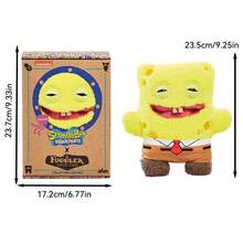 ZURU Peluche Fuggler de 9" Squarepants, monstruo feo y divertido de ...