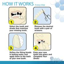 Instant Smile Complete Your Smile Temporary Tooth Replacement Kit ...