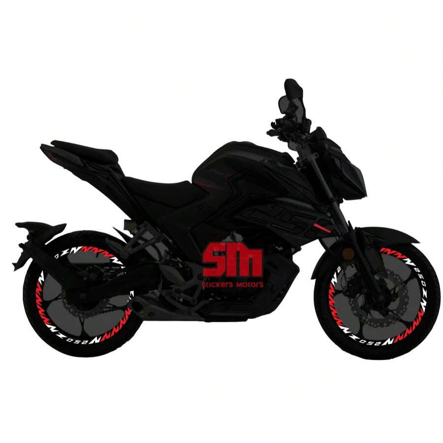 Kit Stickers Vento 250z-2025, Kit Stickers reflejante para Tapas y ...