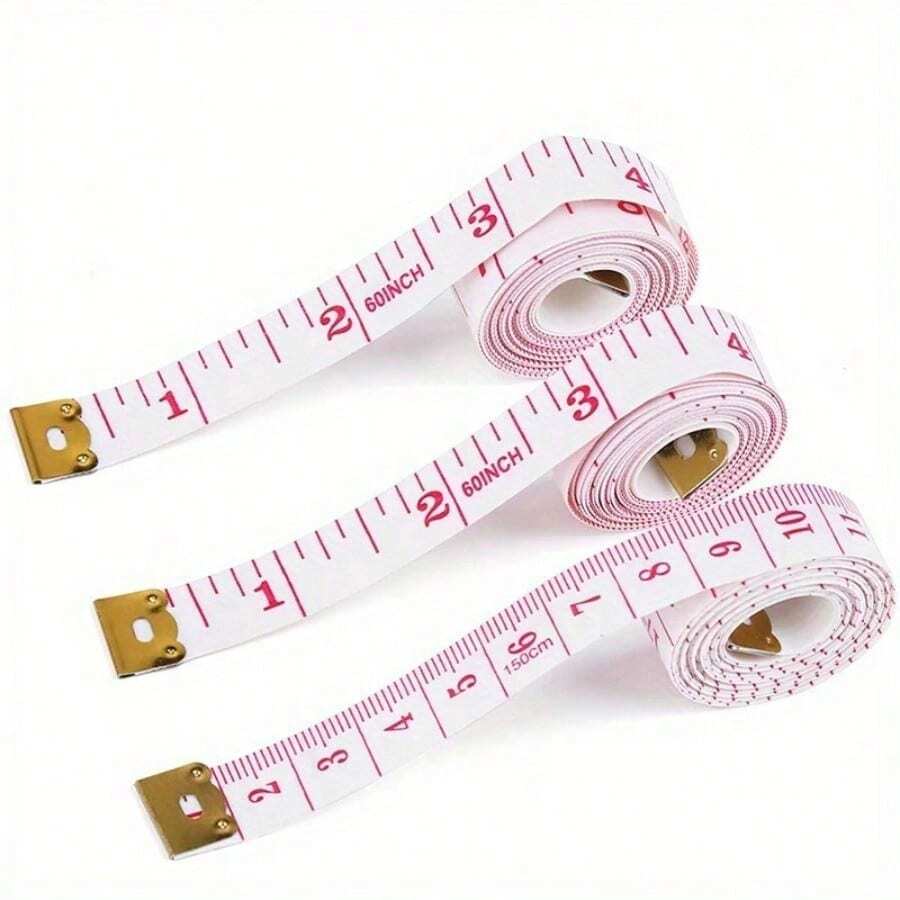 A Double-Scale Soft Tape Measure 60-Inch Tailor's Flexible Tape Measure ...