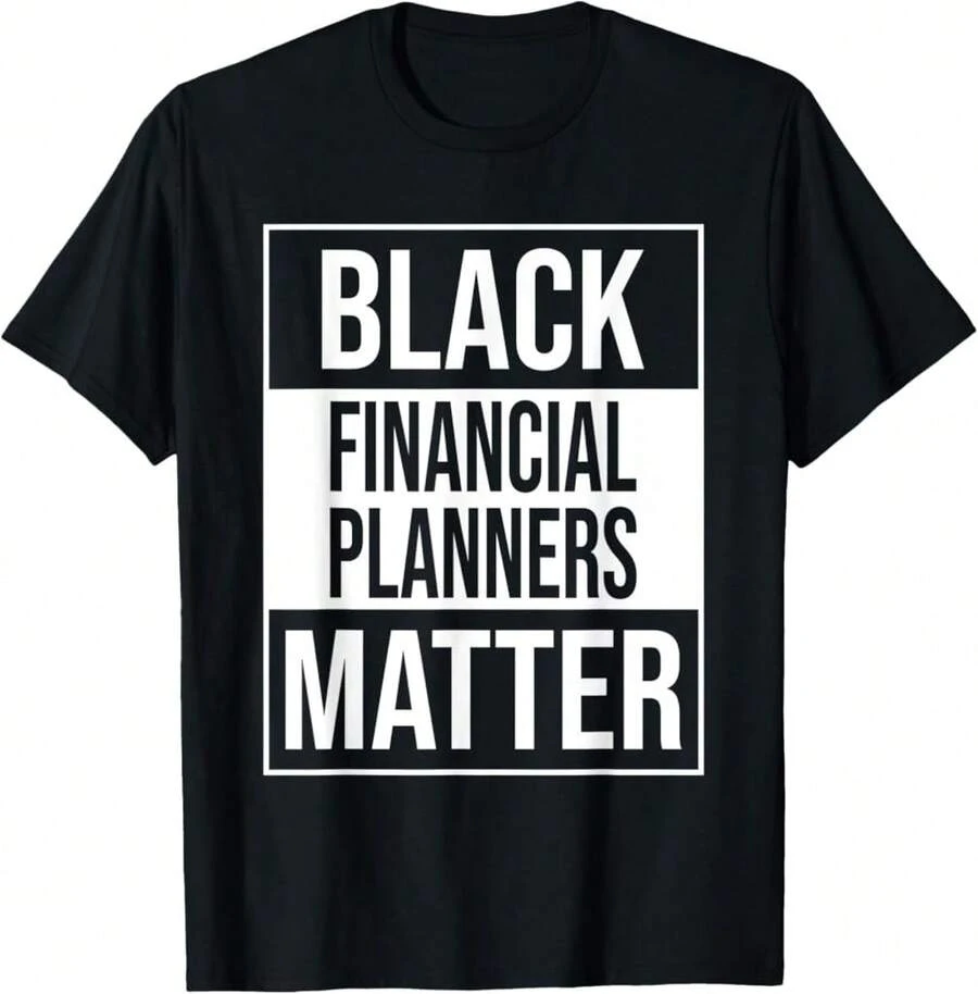 Black Financial Planners Matter T-Shirt>GL Gifts For Wife | SHEIN USA