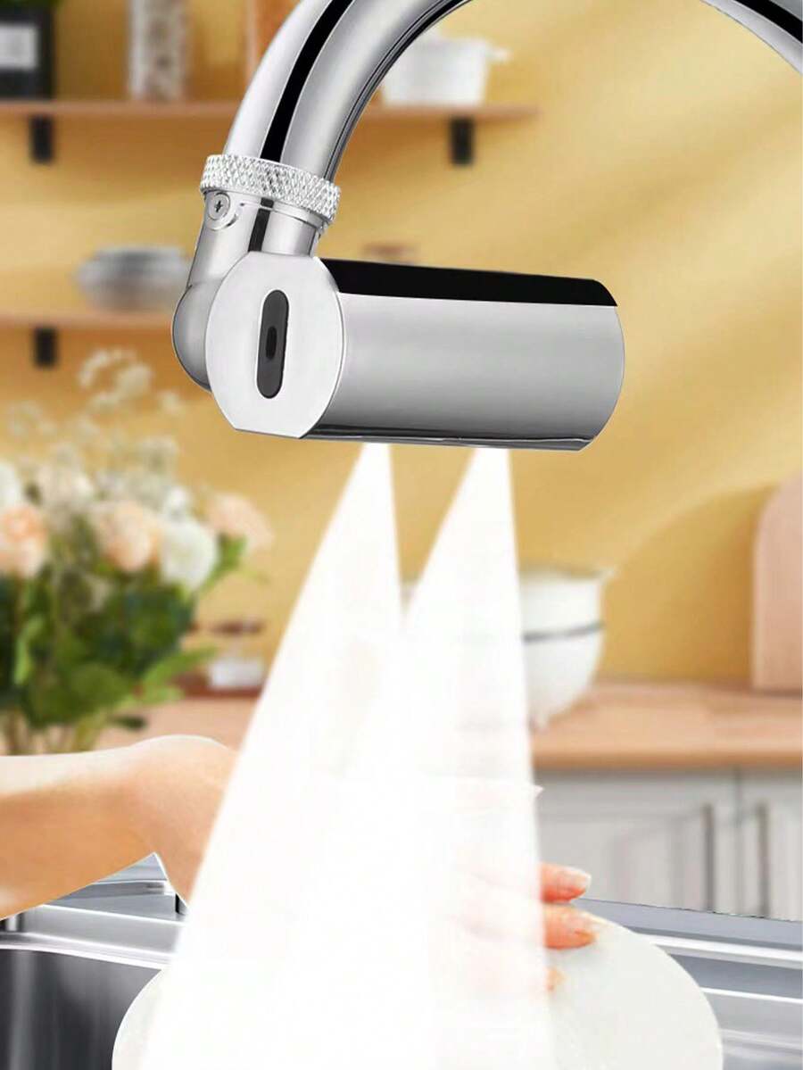 Flying Rainfall Waterfall Foamer: Kitchen Sink Faucet All-Direction ...
