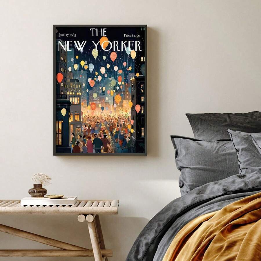 1PCMagazine Canvas Poster Wall Art Poster Home Coffee Decor Wall Art ...