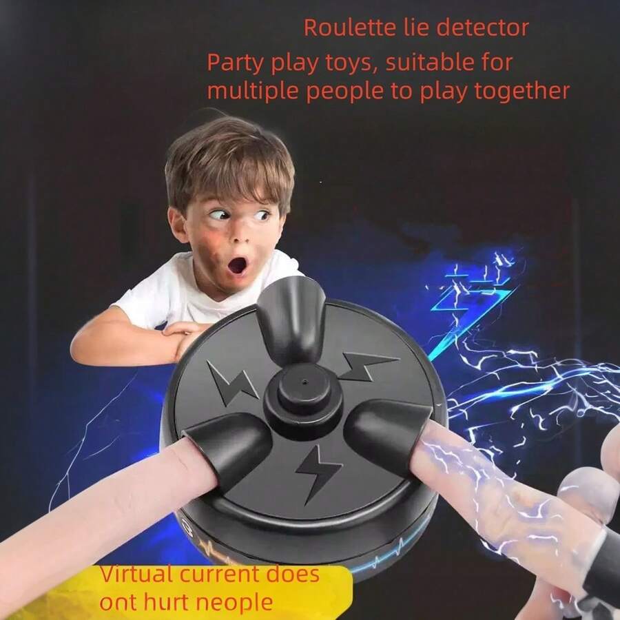 Micro Electric Shock Wheel Toy Lie Detector Decompression Electric ...